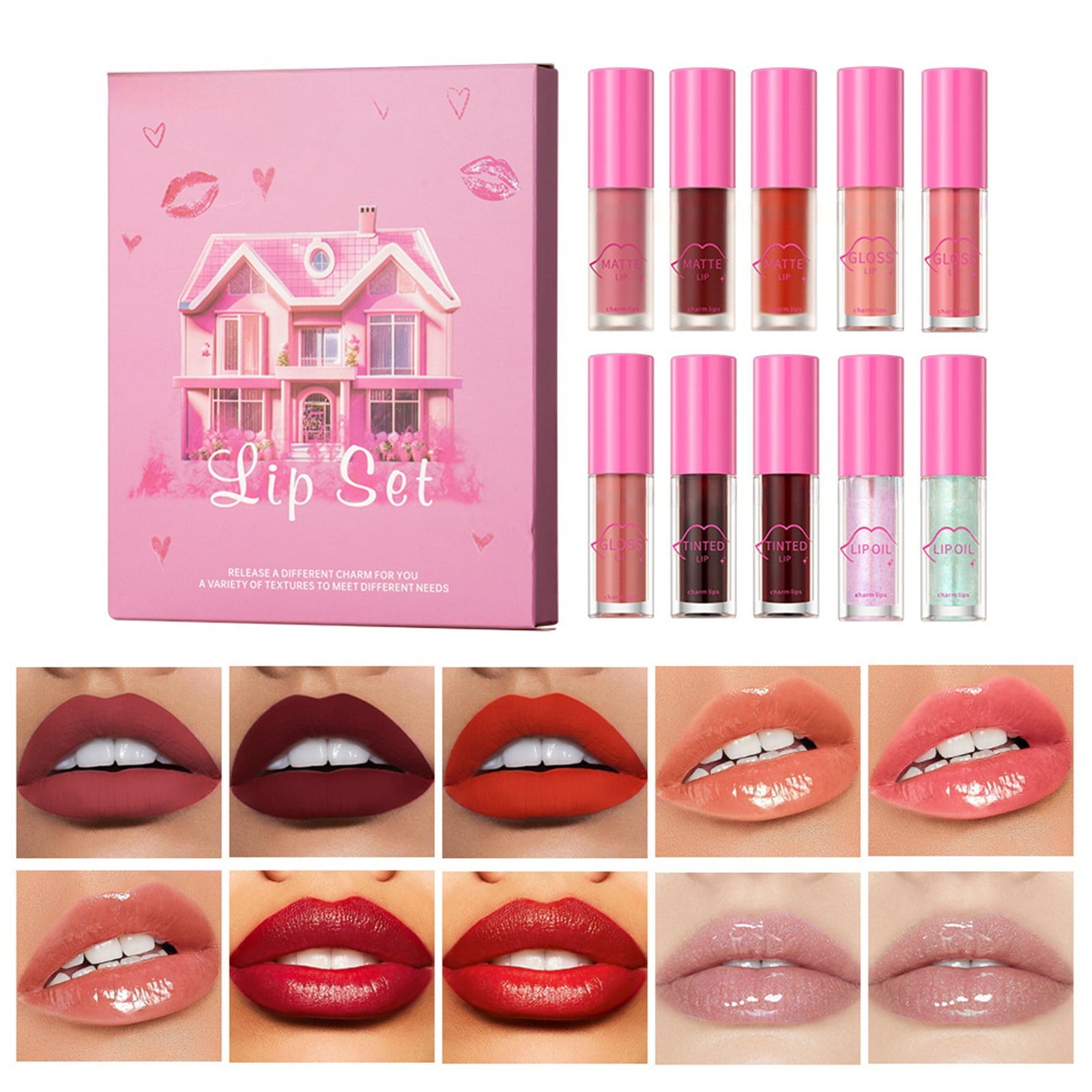 Door Lipstick All up Lipstick Cute Makeup Products for Teen Girls Red ...