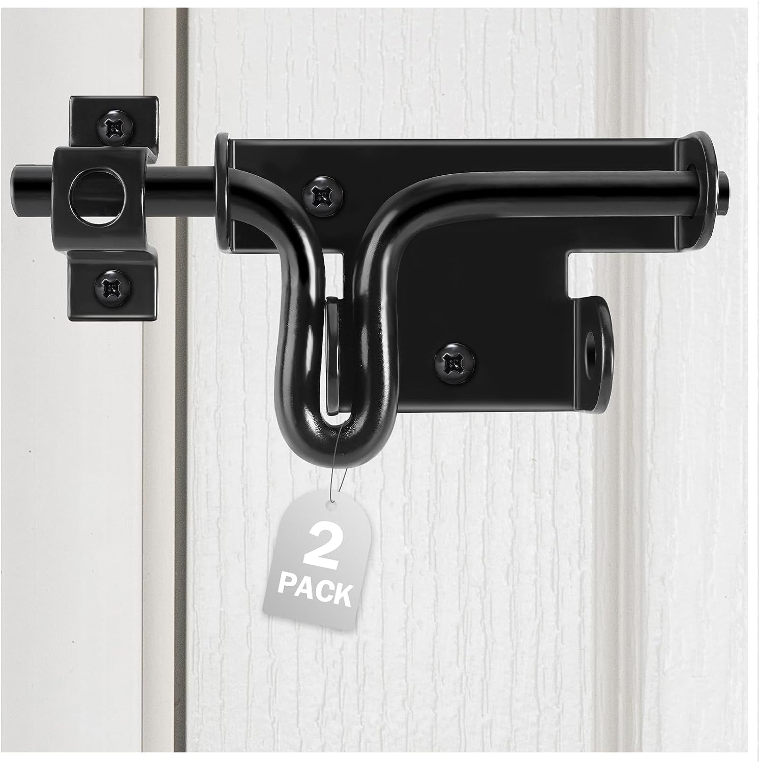 Door Lock Bolt Gate Latch - Heavy Duty Fence Slide Latches Outdoor ...