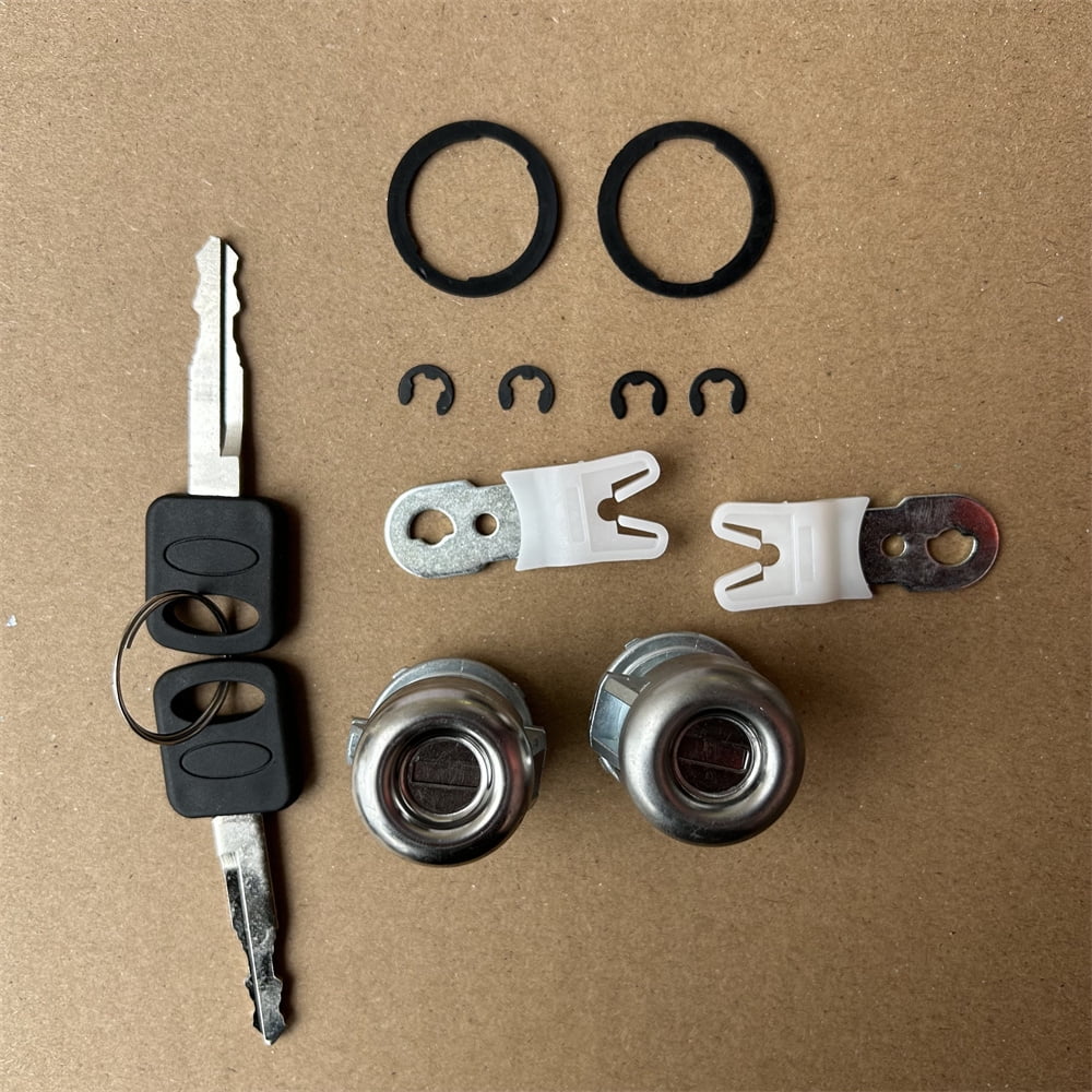 Door Lock Cylinder & Keys Set For F250, F350, F450, F550 Super Duty ...