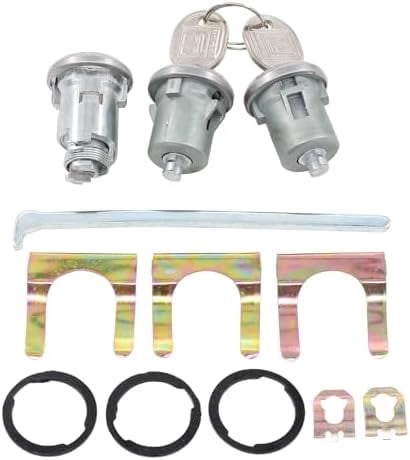 Door Lock Cylinder Set for Biscayne Camaro Caprice Chevelle Impala ...