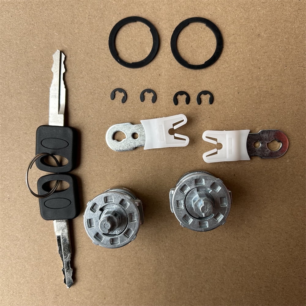 Door Lock Cylinder Set With 4 Keys 707624 For Ford F150 F250 F350 F450 ...