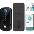 Door Lock Fingerprint Deadbolt, Keyless Entry Door Lock with App ...