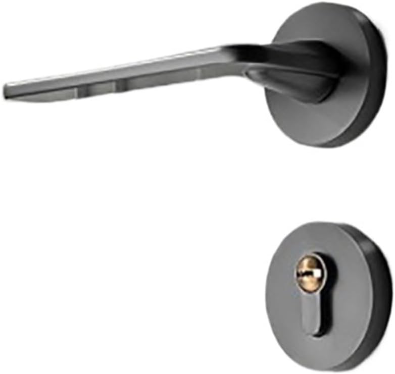 Door Lock Indoor Bedroom Bronze Split Lock Nordic Silent Room Door Lock ...