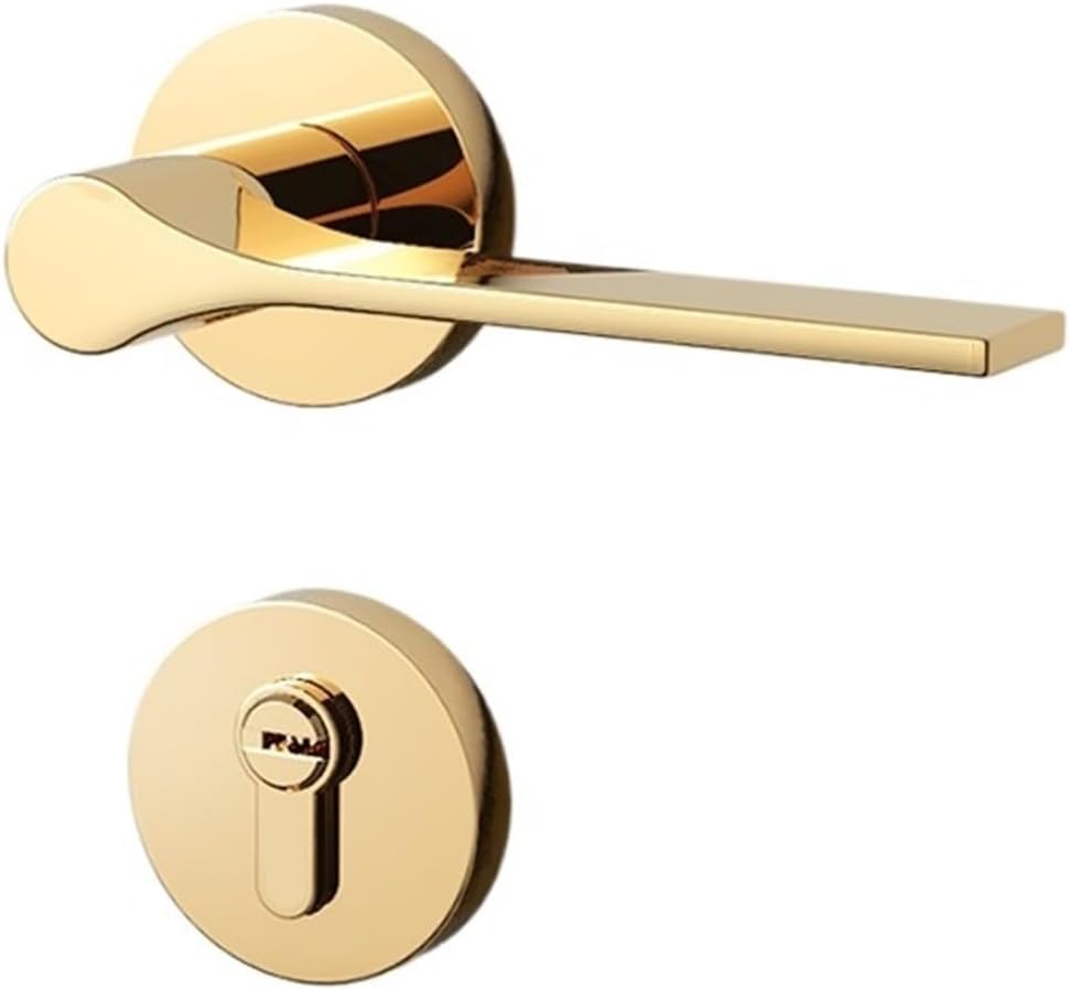 Door Lock Indoor Bedroom Simple Italian Style Door Lock Home Silent ...