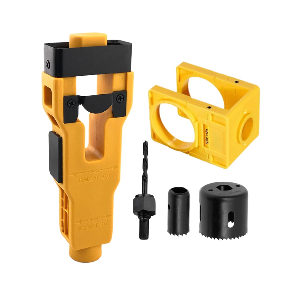 Door Lock Installation Kit, Door Installation Tools, Lock Replacement ...
