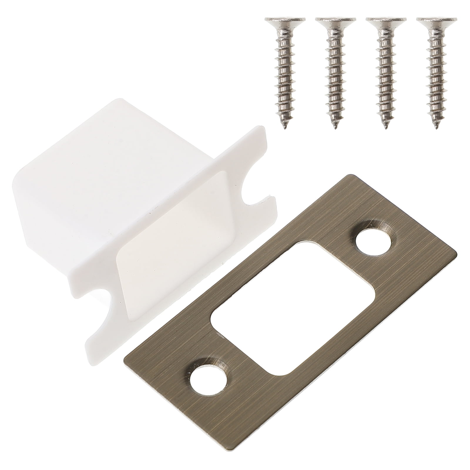 Door Lock Plate Side Board Repair Buckle Box Deadbolt Stainless Steel ...