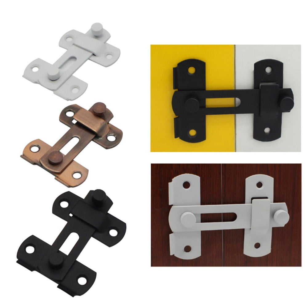 Door Lock Stainless Steel Hasp Latch Lock Thickened Red Bronze Door ...