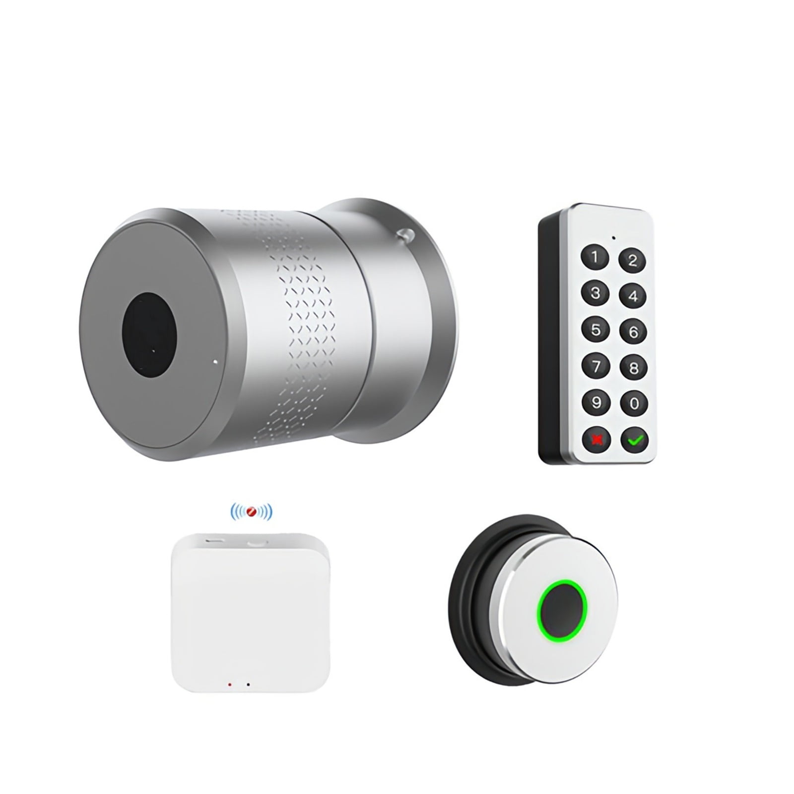 Door Lock, TUYA Smart Lock TTLock M531 Fingerprint Home Remote Control ...