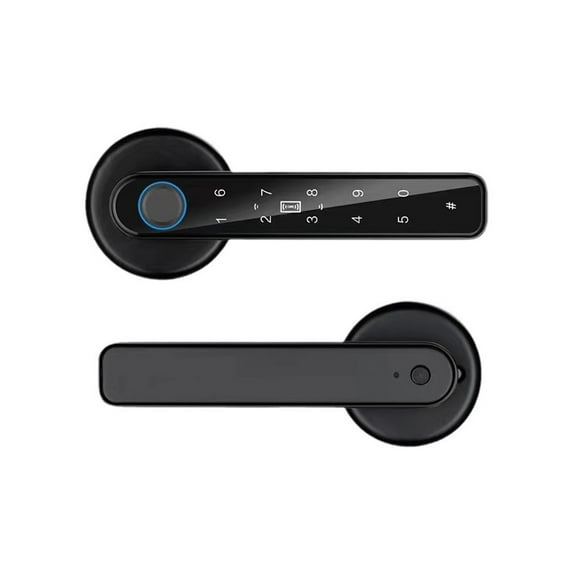 Door Locks Biometric Fingerprint Locker Smart Entry Home Handle APP ...