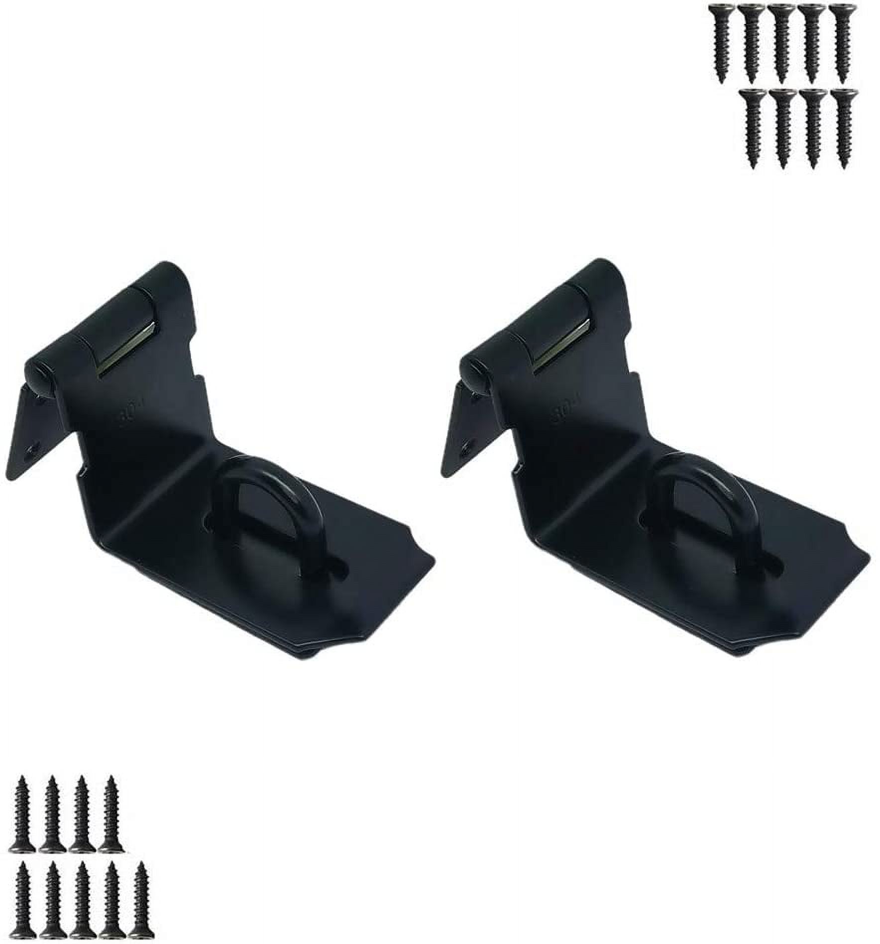 Door Locks Hasp Latch, 5 Inch Stainless Steel Safety Packlock Clasp ...