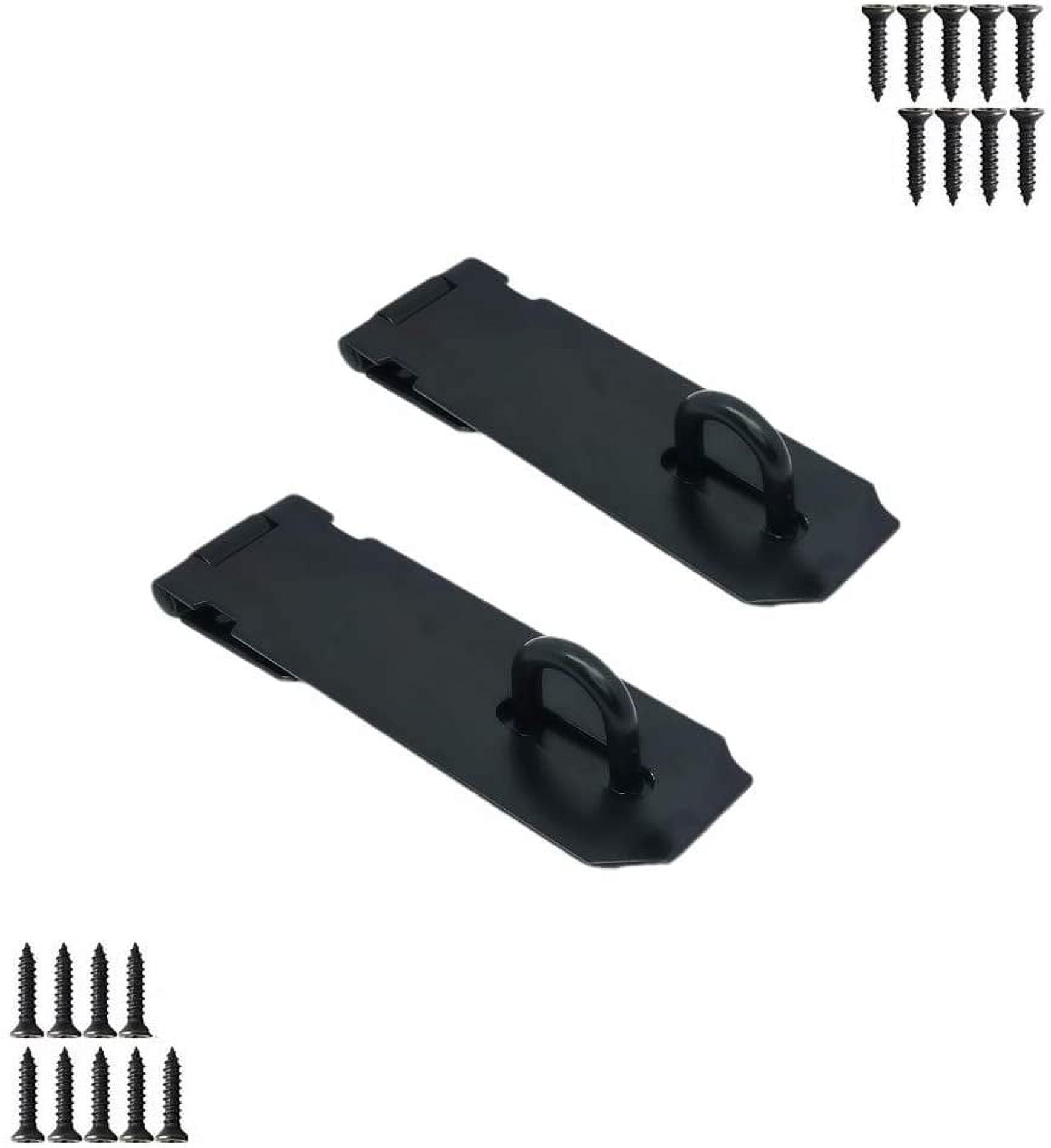 Door Locks Hasp Latch, 5 Inch Stainless Steel Safety Packlock Clasp ...