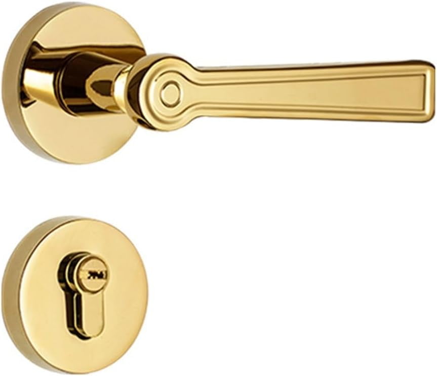 Door Locks Light Luxury and Silent Bedroom and Bathroom Hardware Door ...