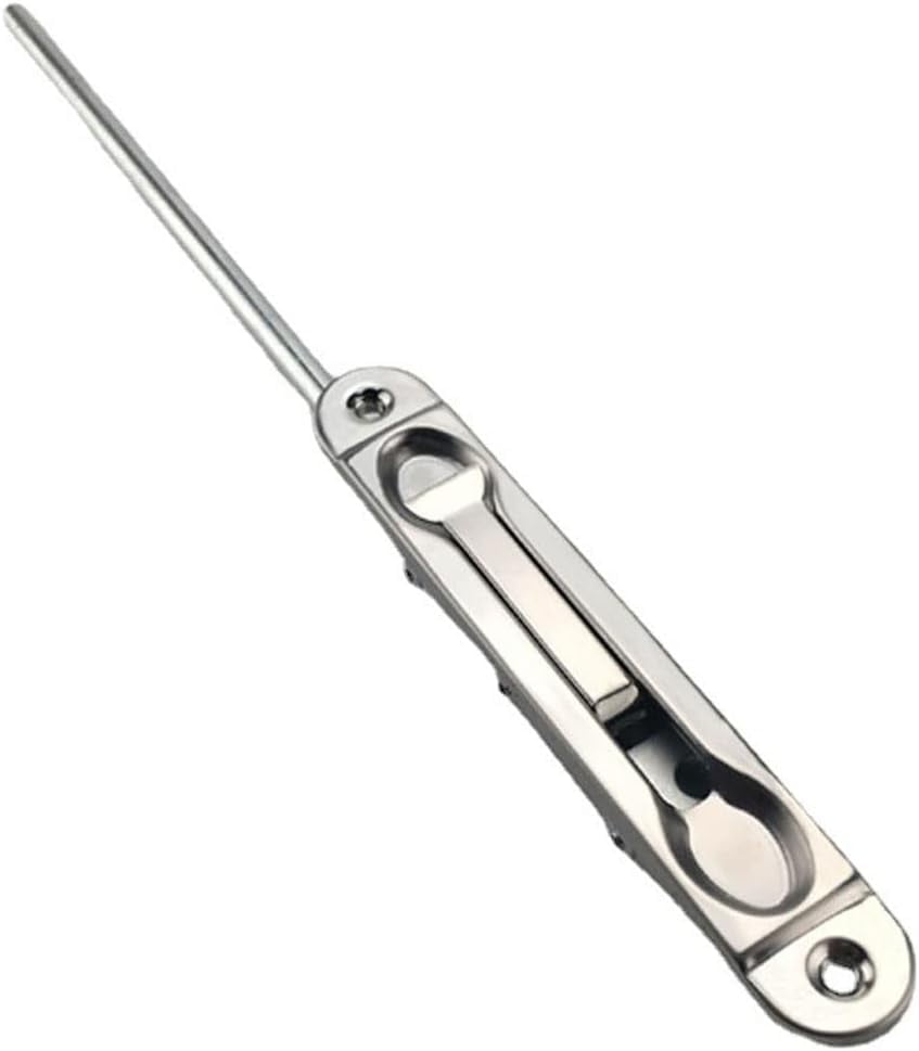 Door Locks and Latches Stainless Steel Security Door Guard Lever Action ...