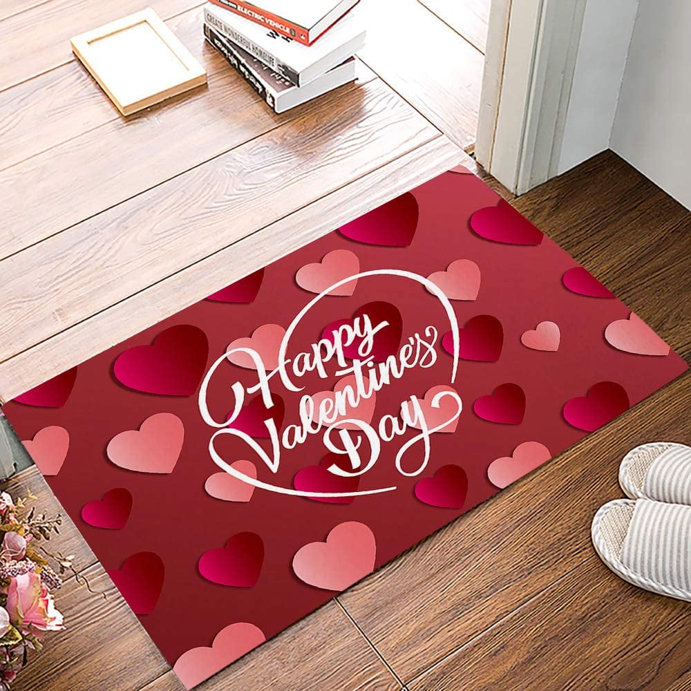 Door Mat 23.6 x 15.7 Inch Welcome Mat Front Floor Mats, Non Slip Indoor ...