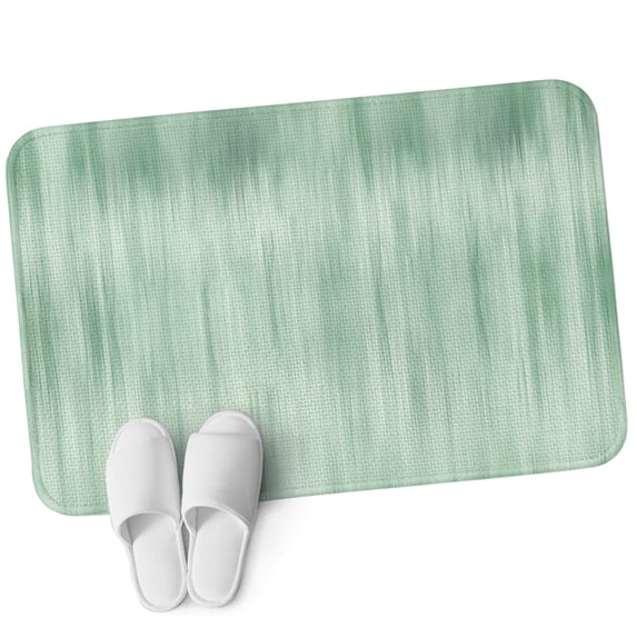 Door Mat 31.5"x47.2", Green Non Slip Backing & Low Profile Area Rugs ...