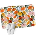 Door Mat 31.5"x47.2", Spring Flowers Non Slip Backing & Low Profile ...