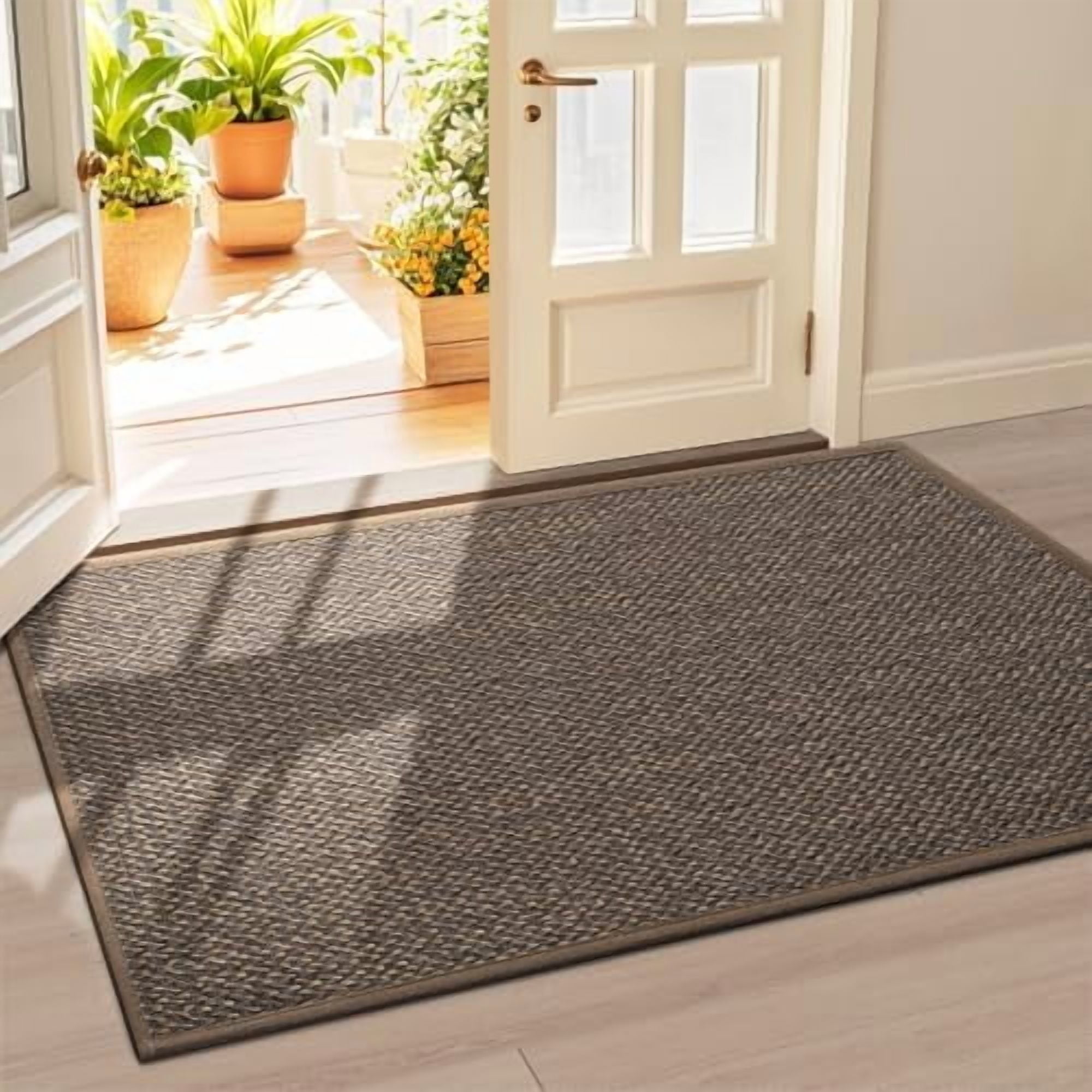Door Mat 36"x59", Non Slip Door Mat Indoor Entrance, Rubber Backing ...