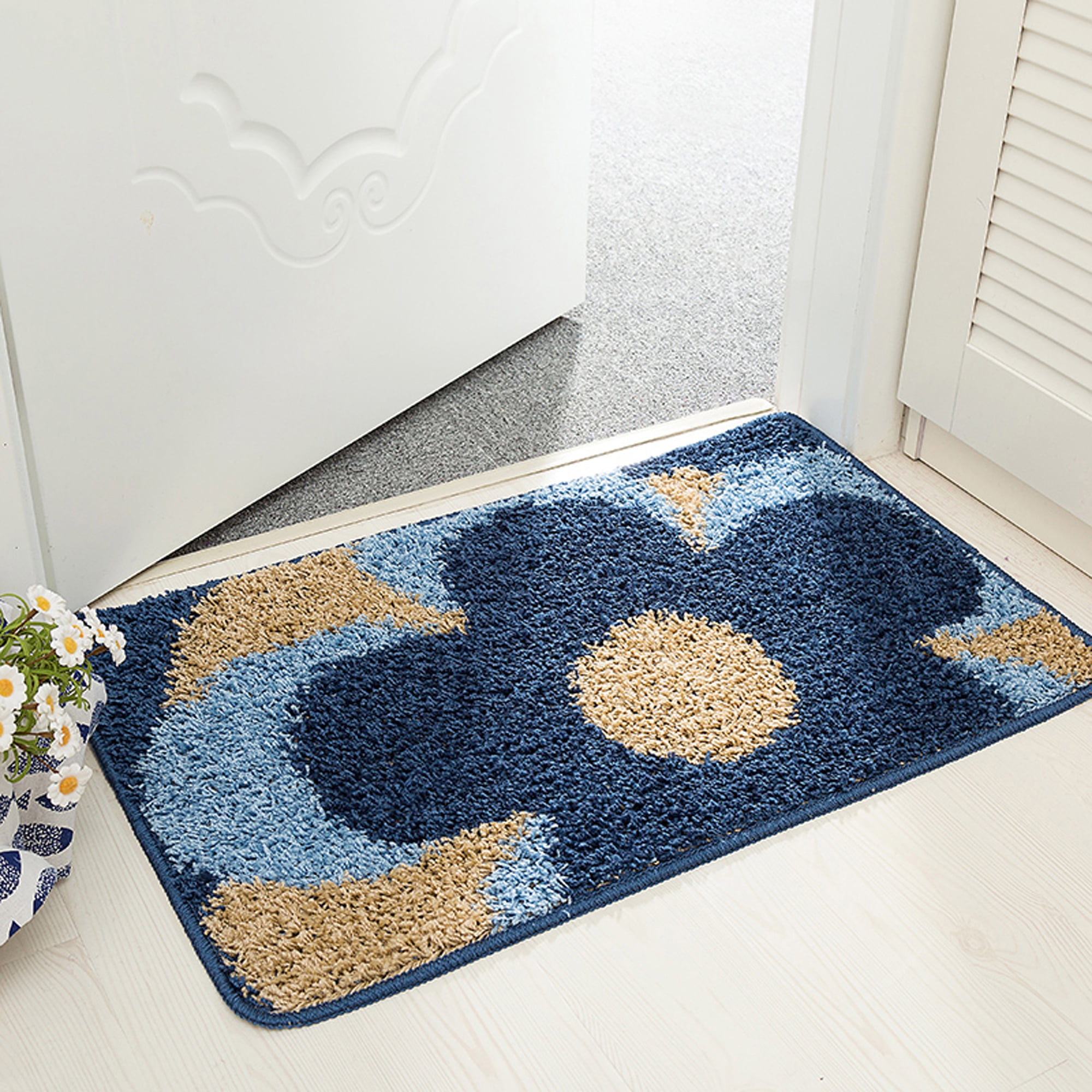 Door Mat with Backing, SOCOOL 32"x47" Entry Door mat, Easy to Clean ...