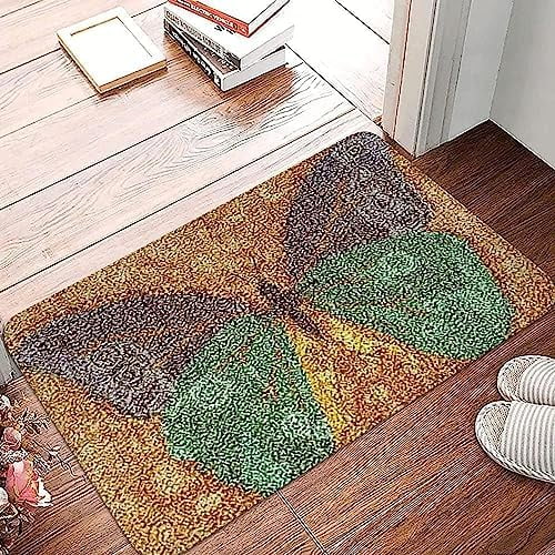 Door Mat Butterflies Welcome Non-Slip Mats Funny Doormat Decor for ...