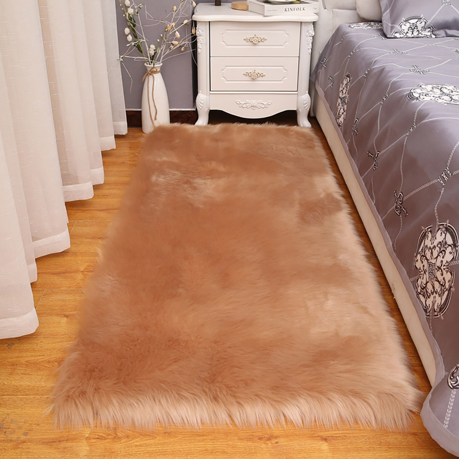 Door Mat Dirt Trapper,Faux Rug For Bedroom Rug Shag Rug For Sofa Couch ...