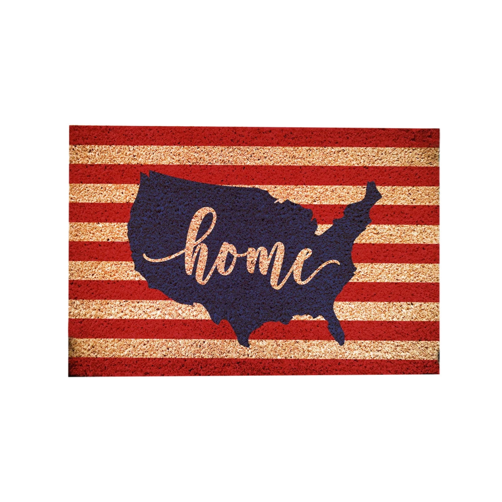 Door Mat Durable Door Mats Home Doormats Independence Day USA Map ...