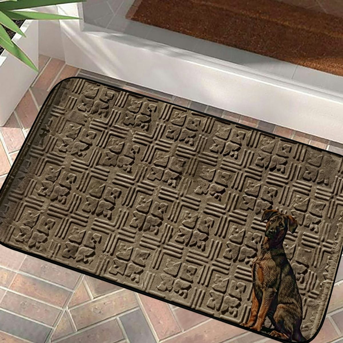 Door Mat, Made in USA, Durable and Decorative Floor Covering, Skid ...