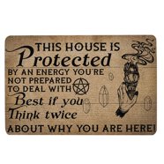 Welcome Door Mats Warrior of God Put on The Full Armor of God Rugs Rug ...
