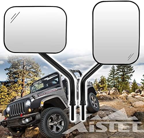 Door Off Mirror Replacement for Jeep Wrangler JK CJ YJ JL & Unlimited ...