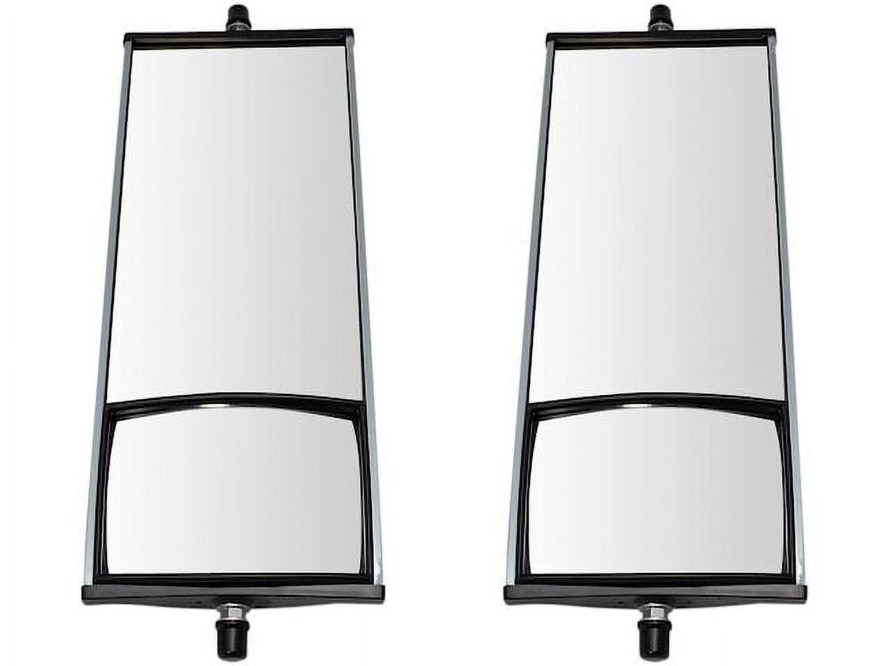 Door Mirror Set 2 Piece - Compatible with 1986 - 2008 Peterbilt 357 1987 1988 1989 1990 1991 ...