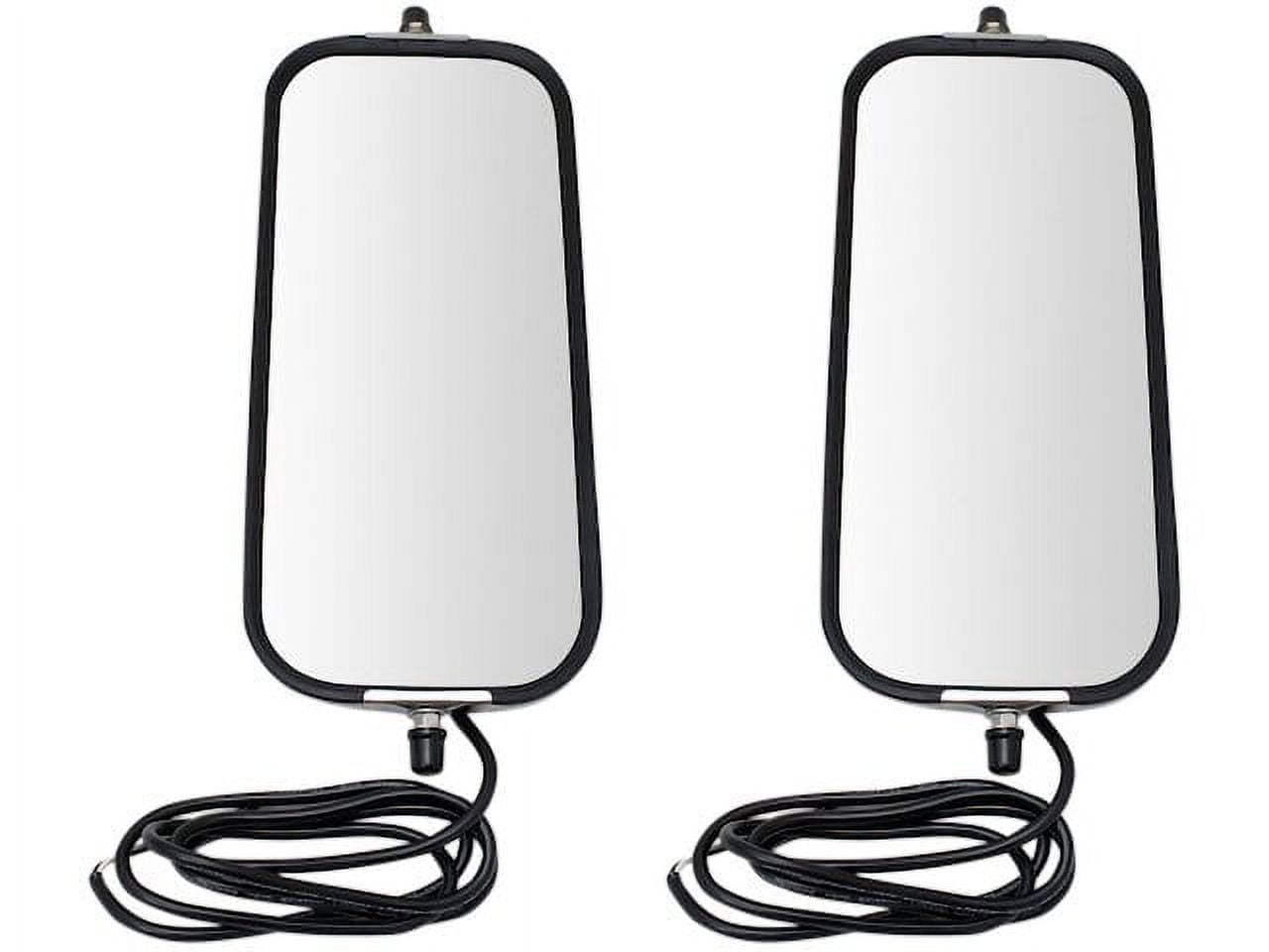 Door Mirror Set 2 Piece - Compatible with 1981 - 1987 Peterbilt 359 ...