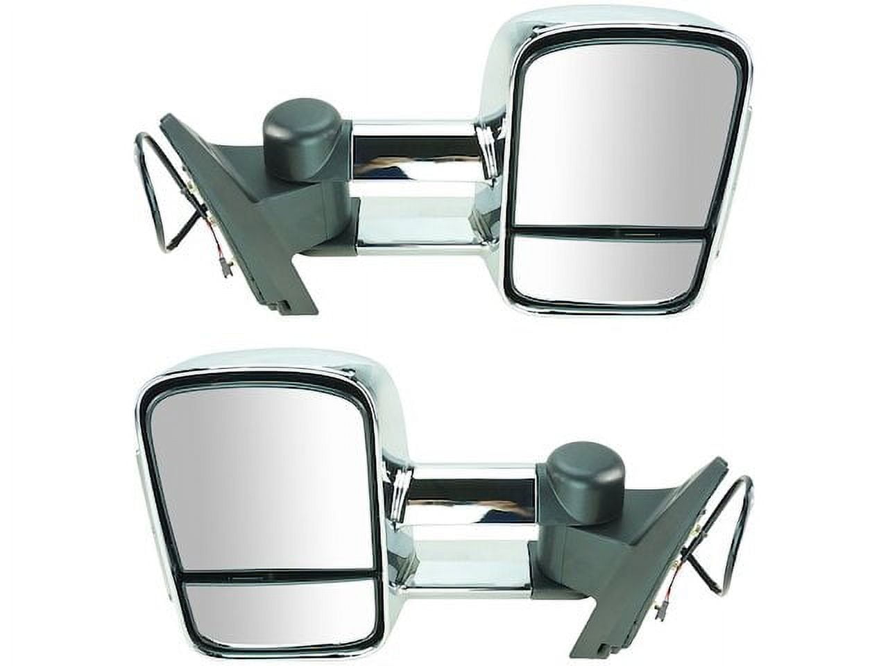 Door Mirror Set 2 Piece - Compatible with 2007 - 2013 Chevy Silverado ...