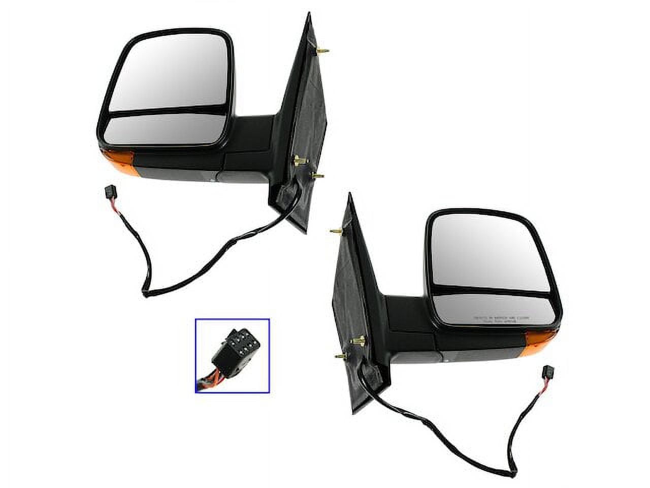 Door Mirror Set 2 Piece - Compatible with 2008 - 2018 Chevy Express ...