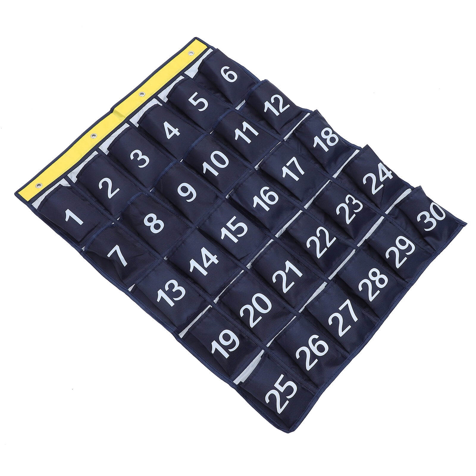 HEATSHAKING Numbered Classroom Organizer Blue Cloth Iron Alloy For ...