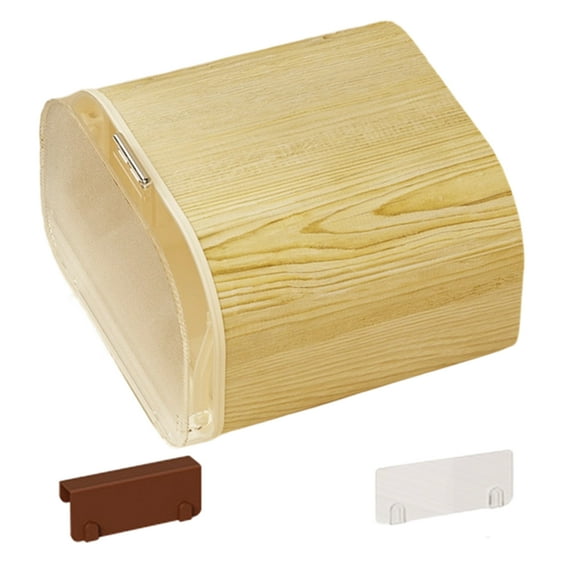 Door Mounted Trash Can with Press Lid Easy Installation Odors Control ...