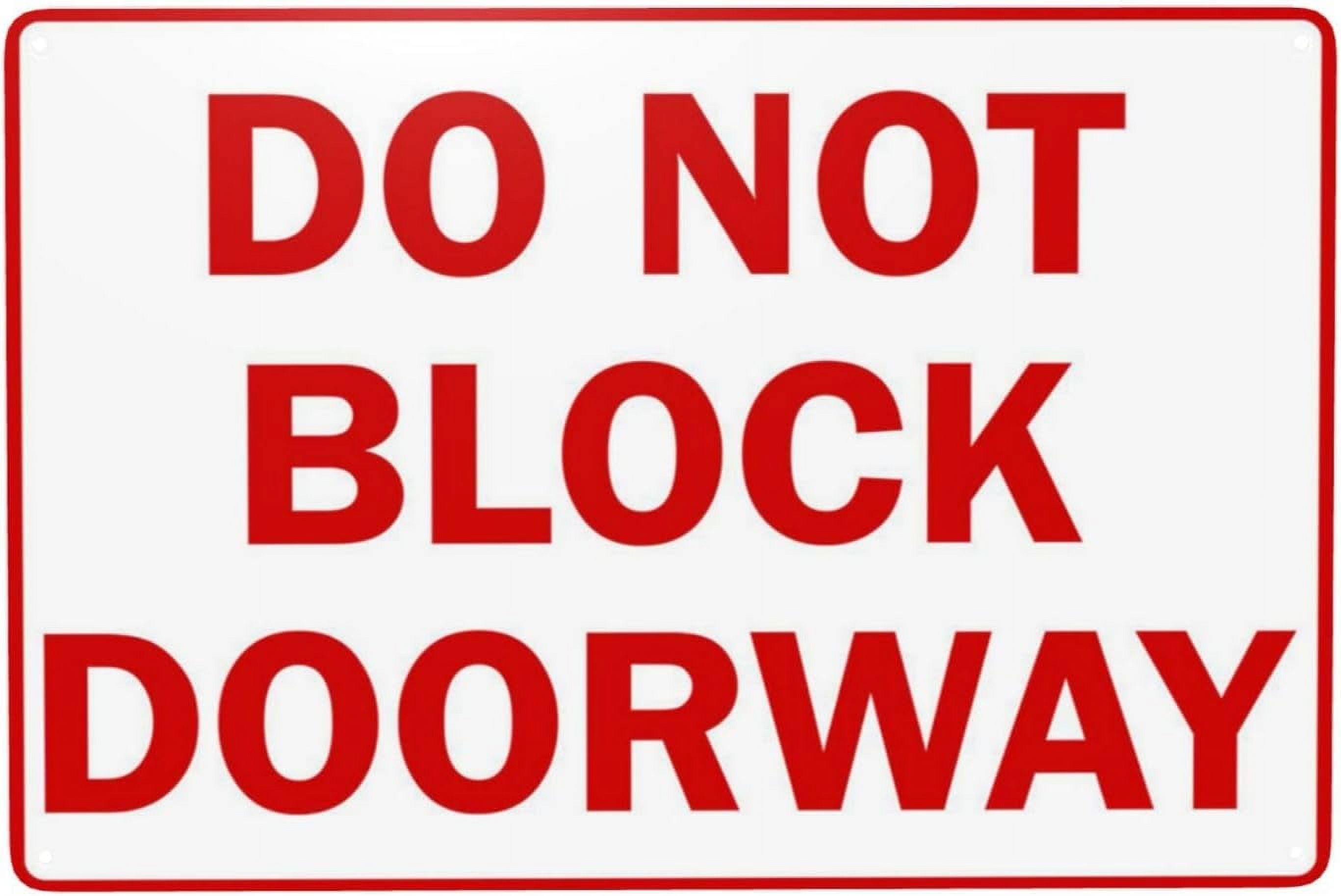 Door Opened By Authorized Personnel Only Visitors Vendors Sign Warning ...