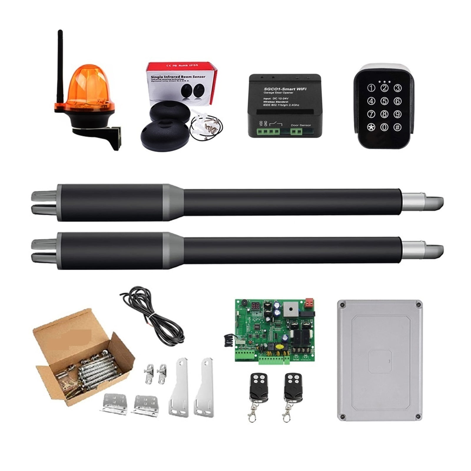 Door Opener Linear Actuator DC Worm ar Automatic Swing Door Opener ...