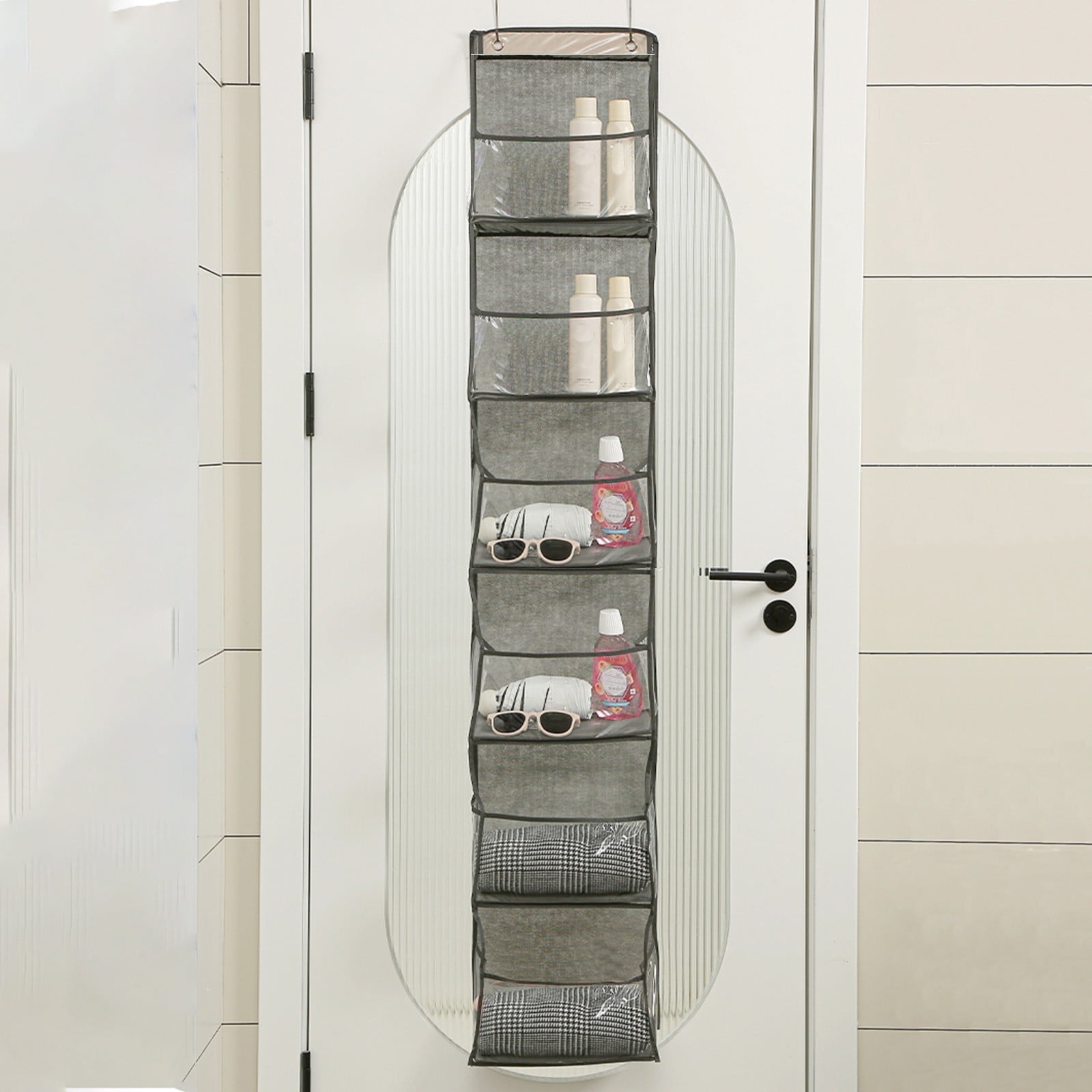 Clearance! Over The Door Organizer Hanging Storage With Large Pockets ...