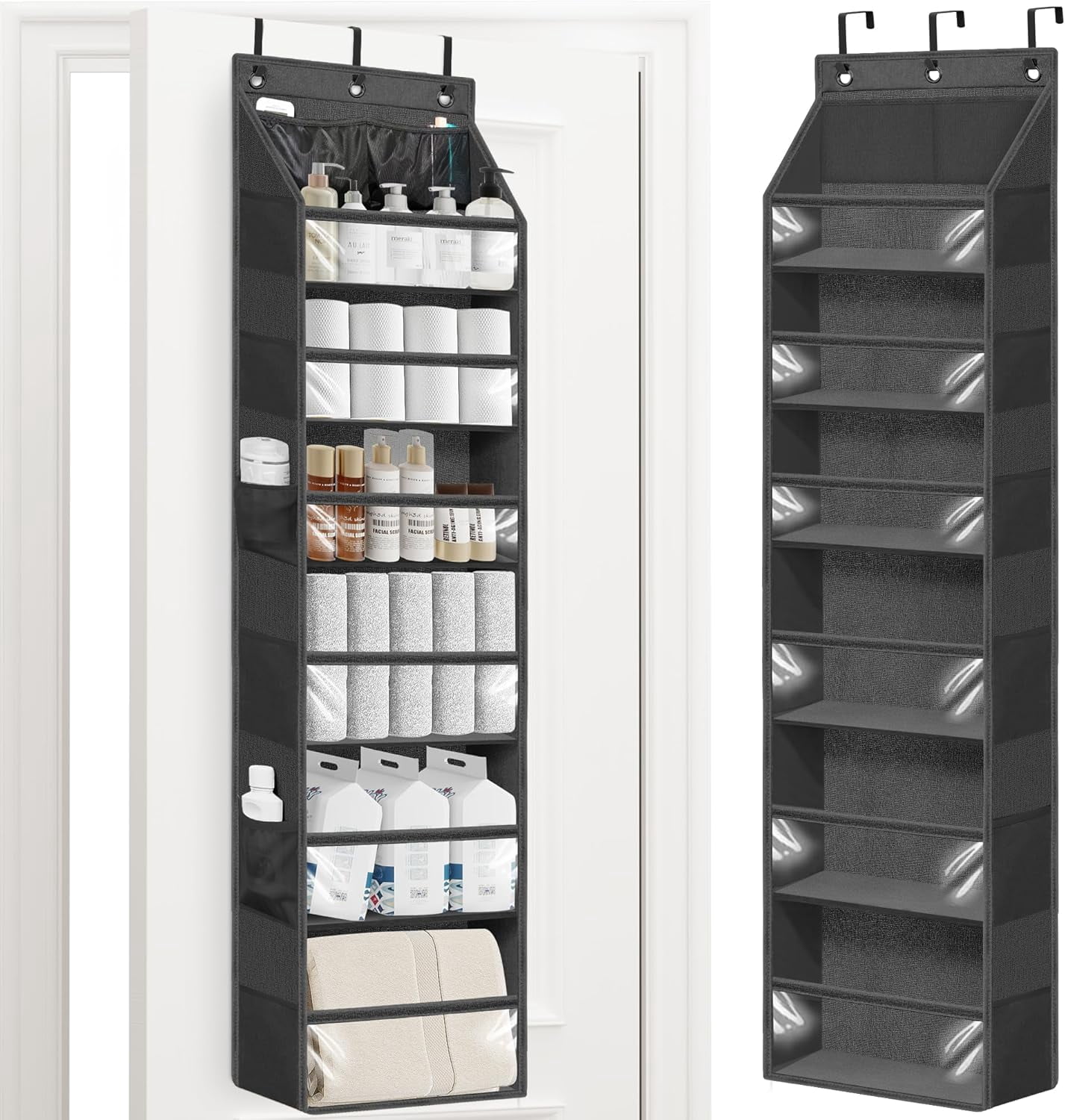Over the Door Organizer Large Capacity Hanging Organizer, Clear Deep ...