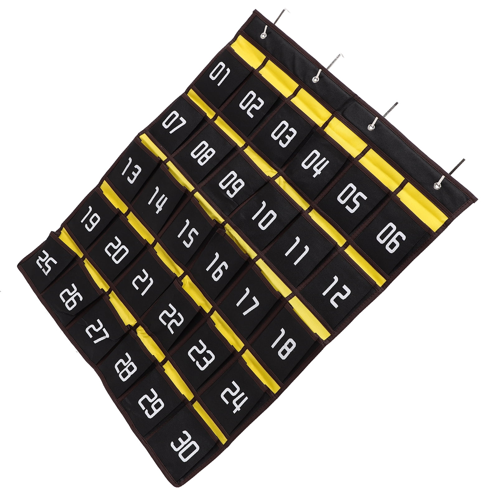 Numbered Phone Organizer with Classroom Pocket for 1 Set of School ...