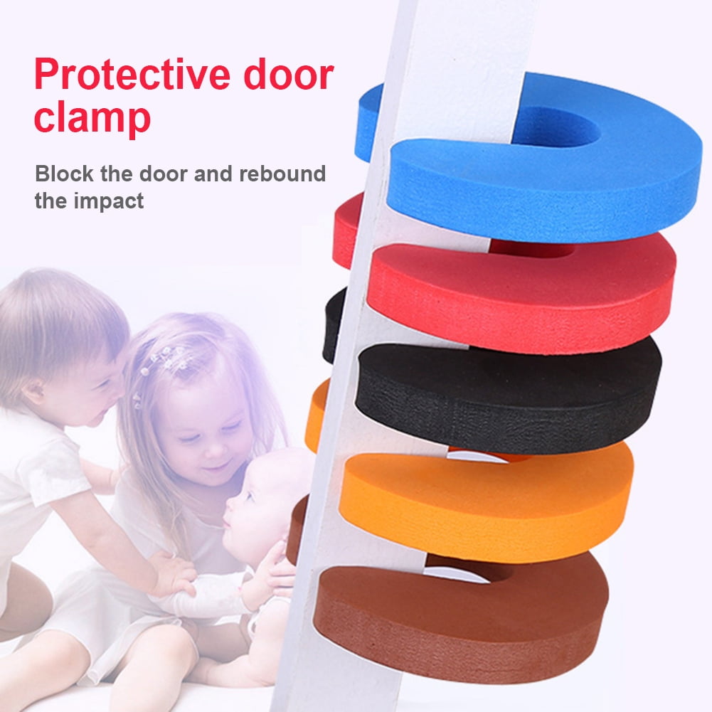 Door Pinch Guards (10 Pack) Baby Proof Doors Extra Soft Foam, Sleek ...