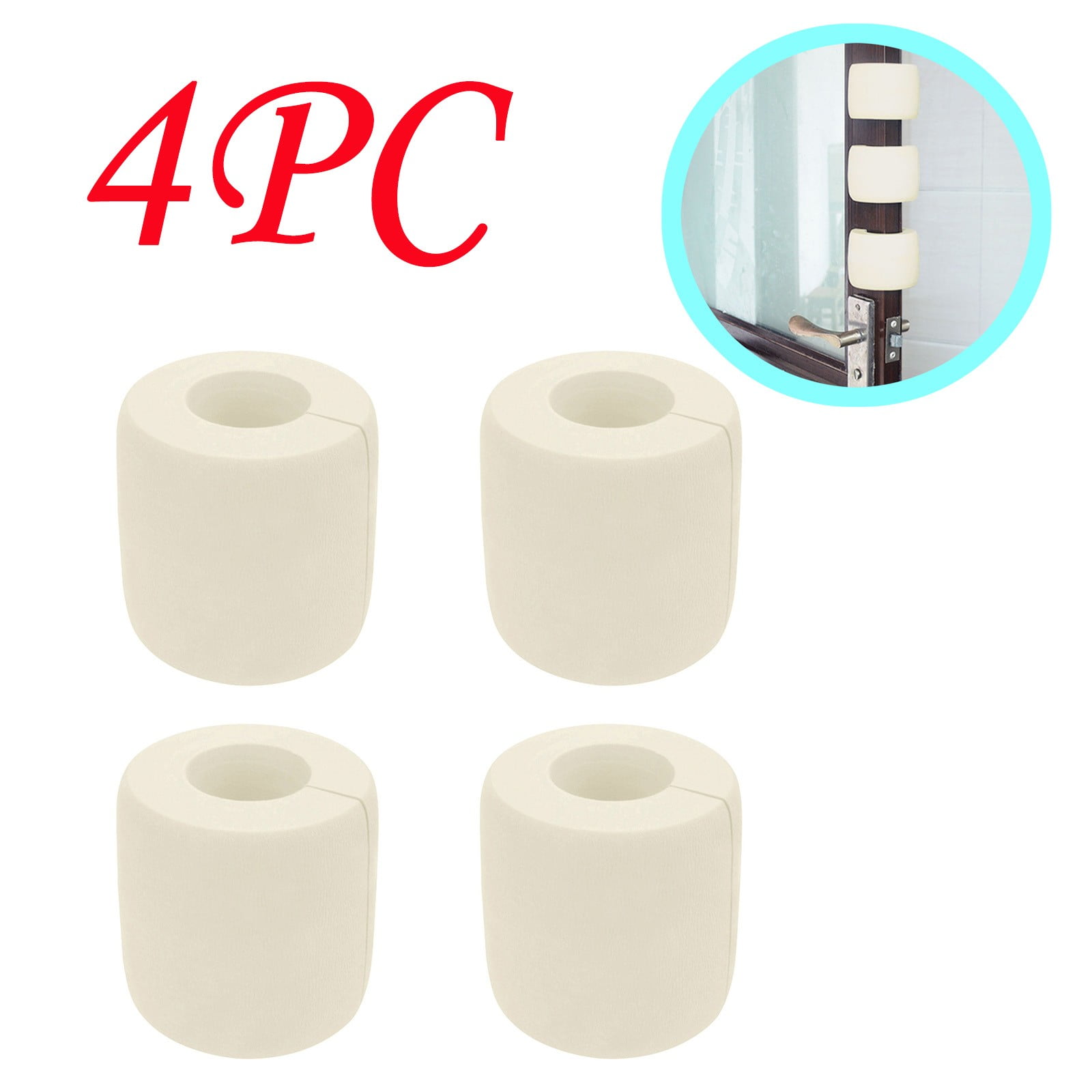 Door Pinch Guards (4Pack) Baby Proof Doors Extra Soft Foam, Sleek ...