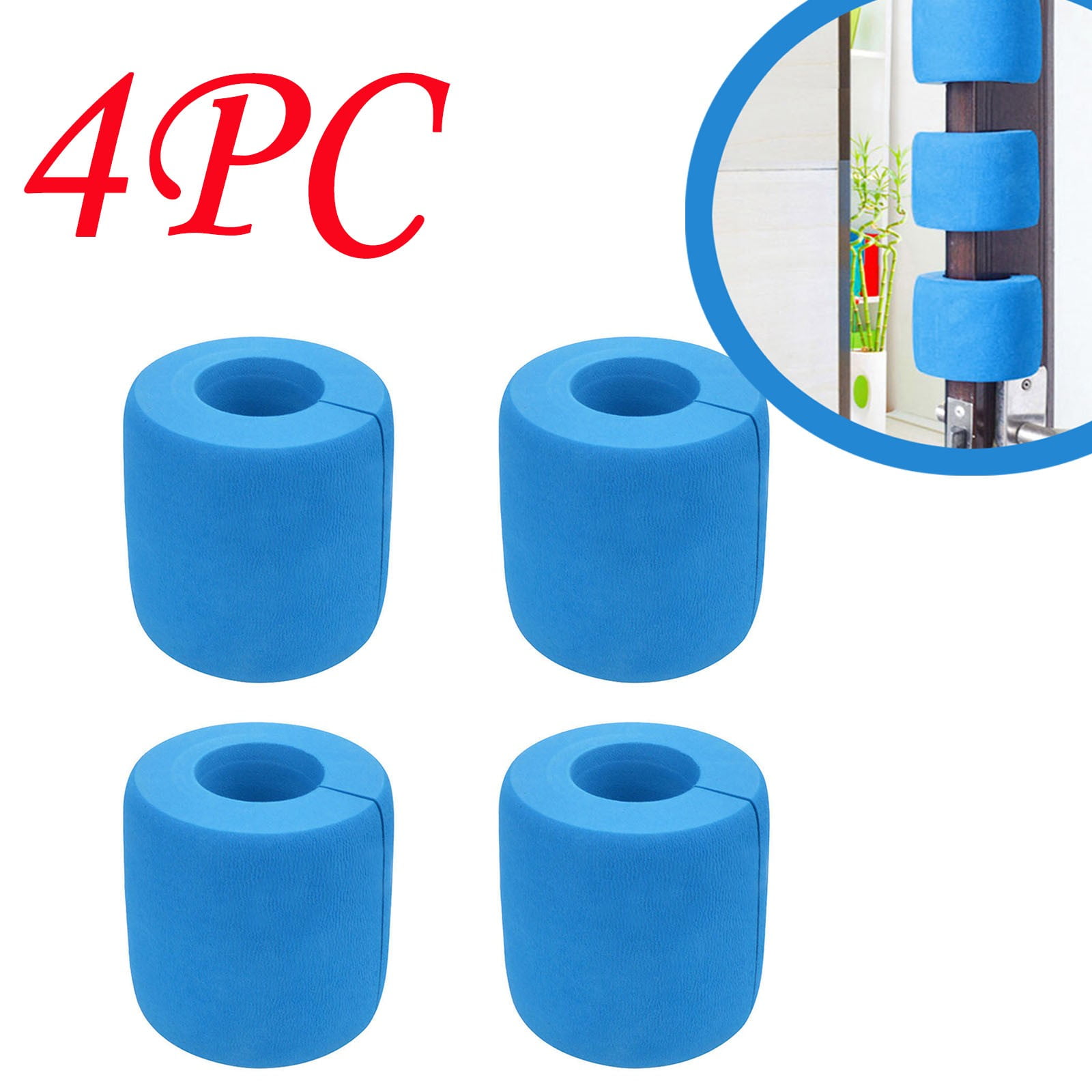 Door Pinch Guards (4Pack) Baby Proof Doors Extra Soft Foam, Sleek ...