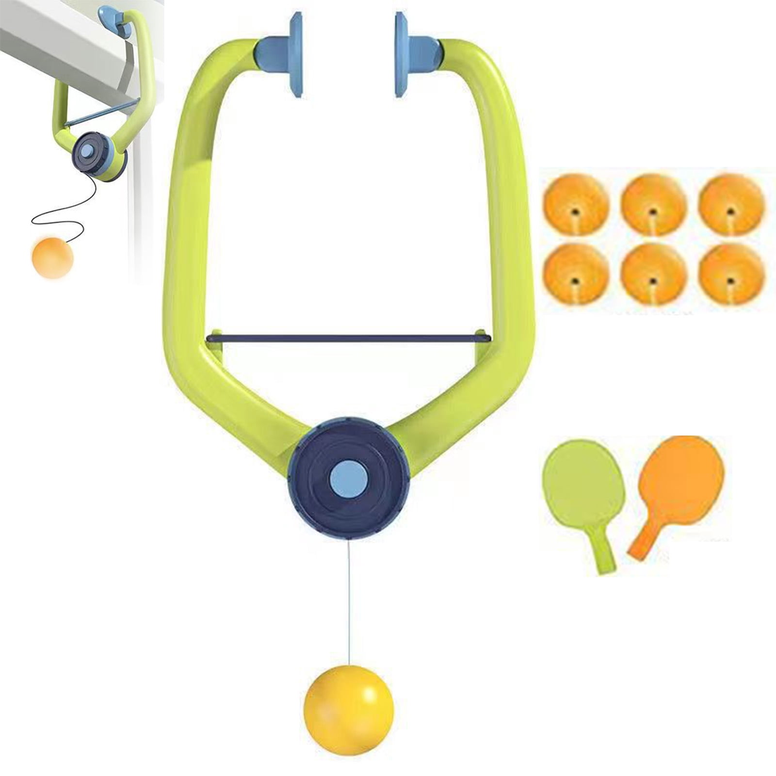 Door Ping Pong Game, 2025 New Upgrade Adjustable Frame Hanging Table ...