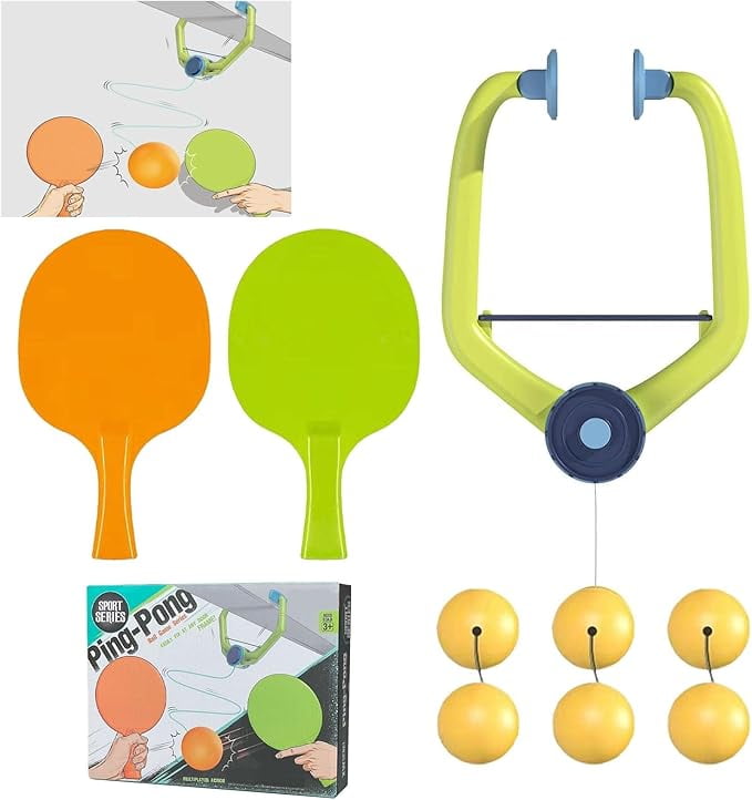 Door Ping Pong Game Over The Door, Adjustable Doorway Game Pingpong ...