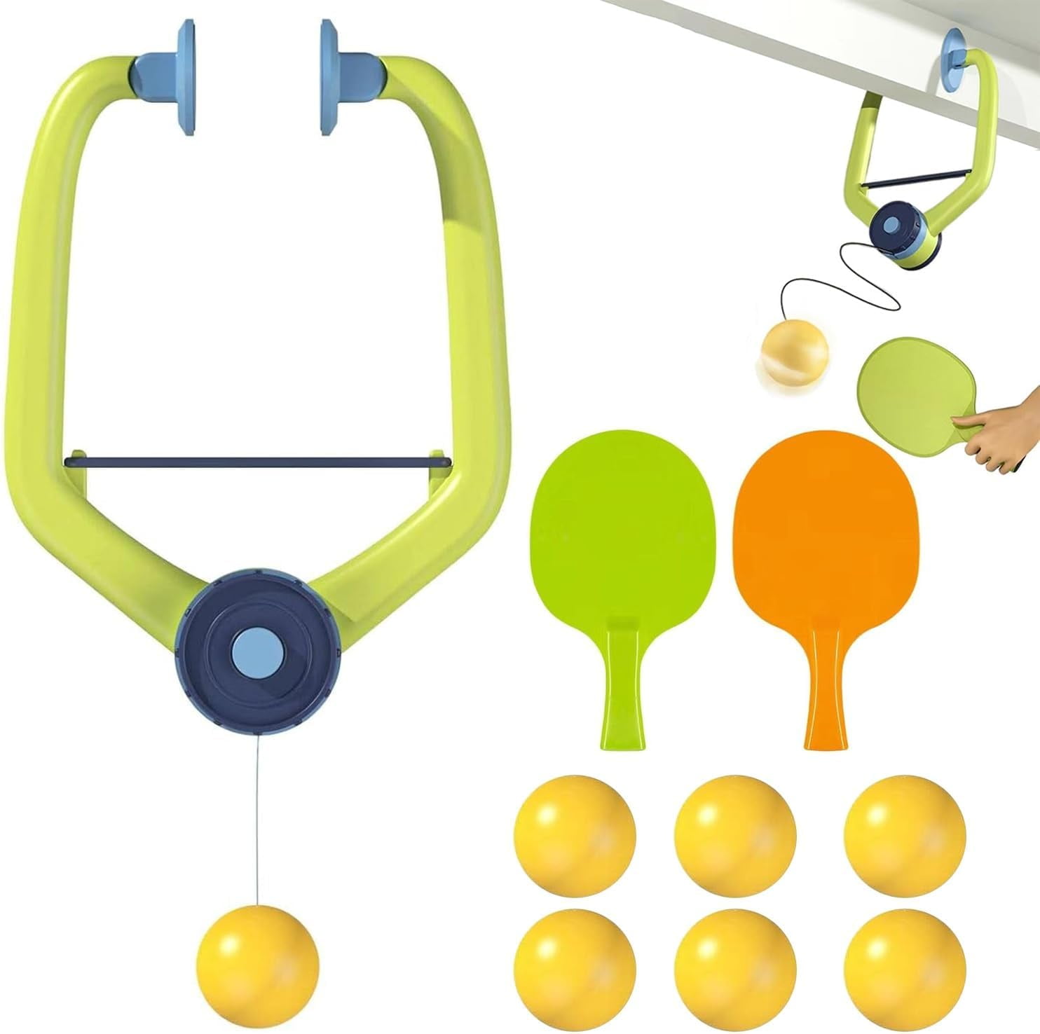 Door Ping Pong Game, Doorway Ping Pong Game for Kids, Adjustable ...