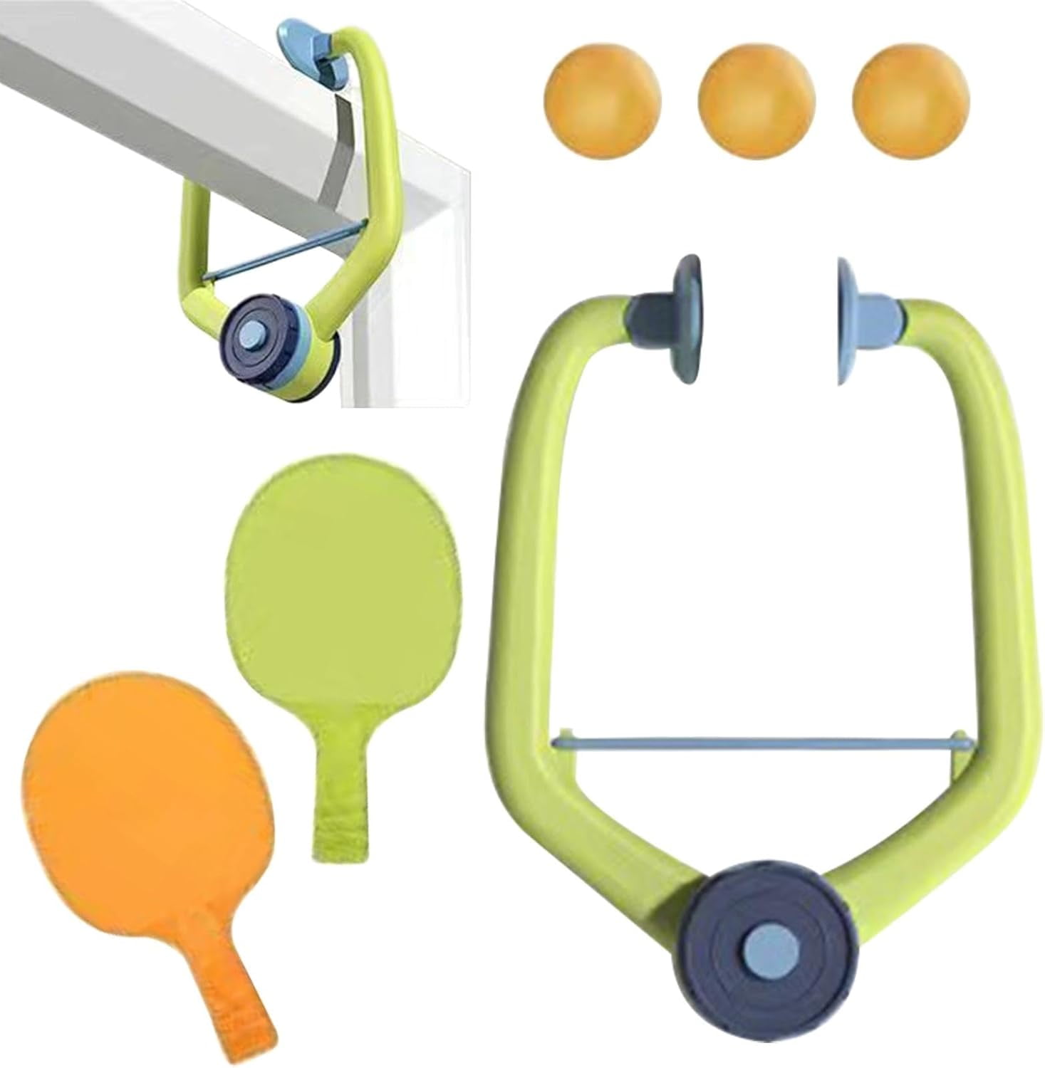 Door Pings Pong Game | 6-Piece Doorway Pings Pong Set | Portable ...