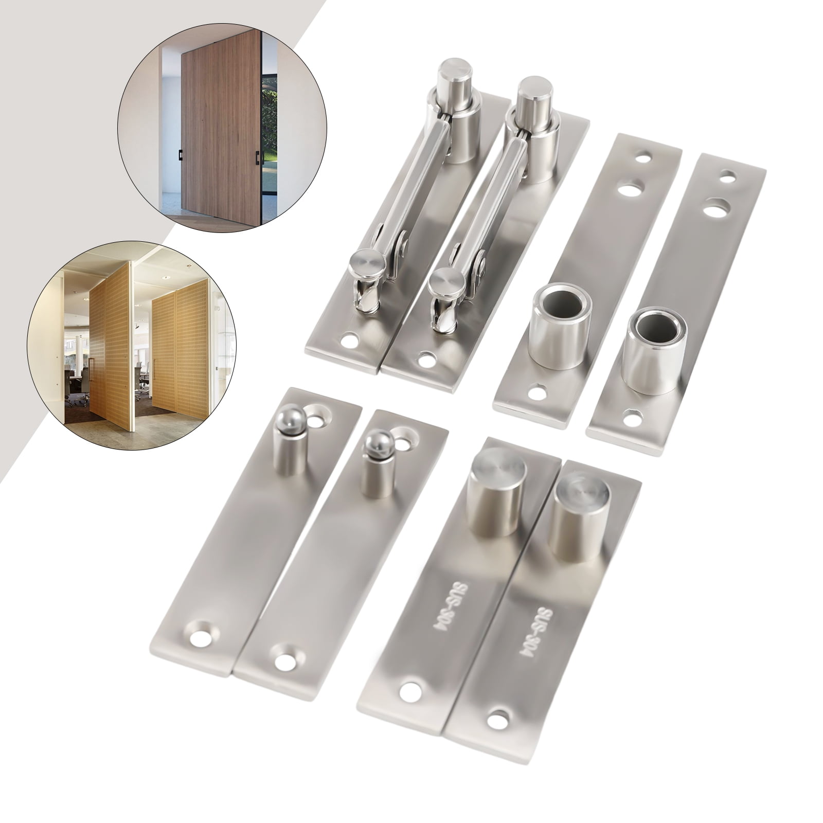 Door Pivot Hinge, Heavy Duty Hidden Bookcase Hinges Secret Door Hinges ...