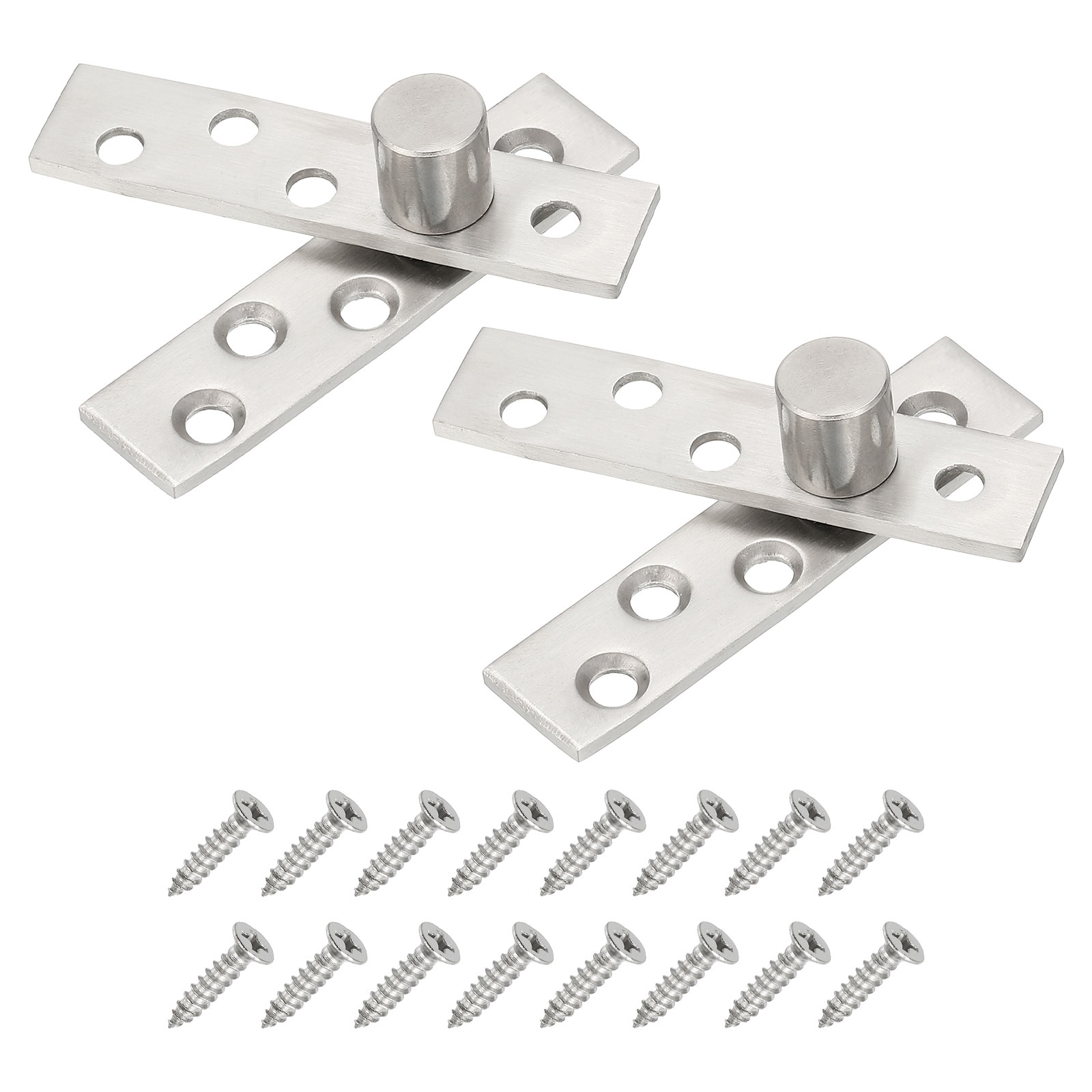 Door Pivot Hinges, 360 Rotating Hidden Door Hinges Eccentric Axis Up ...