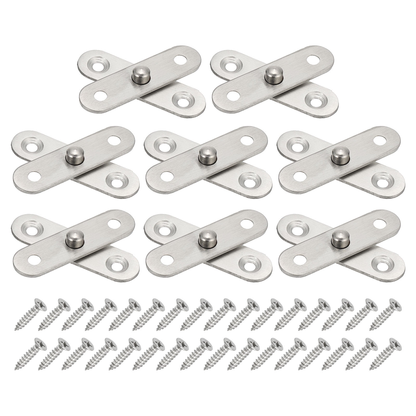 Door Pivot Hinges, 360 Rotating Hidden Door Hinges Up Down Shaft ...