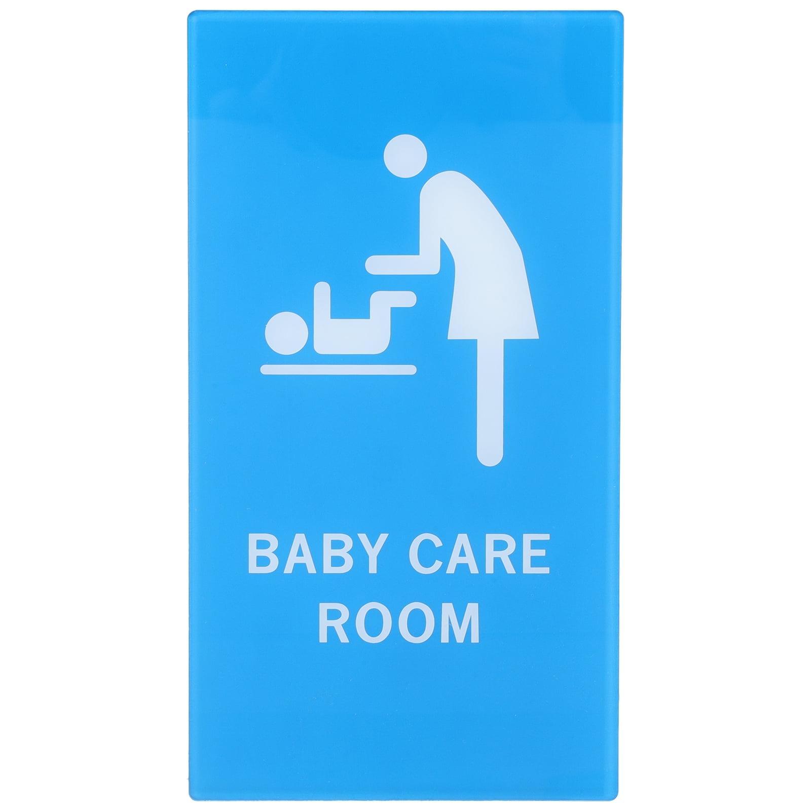 YUNLIGHTS Room Identification Sign White 1Pack 8.7X4.7In - Walmart.com